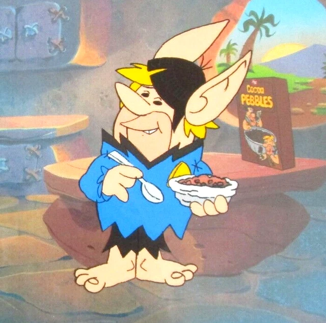 STAR TREK FLINTSTONES FRUITY PEBBLE CEREAL Hanna-Barbera ORIGINAL ...