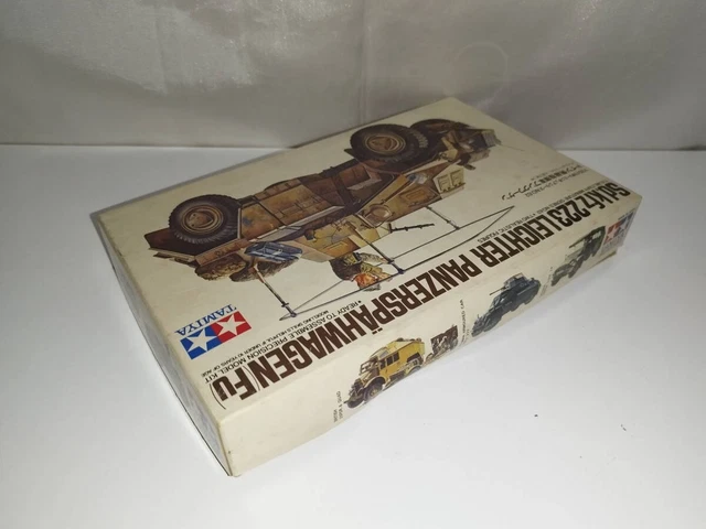TAMIYA 1/35 GERMAN Radio Command Car Funkwagen Military Miniature ...