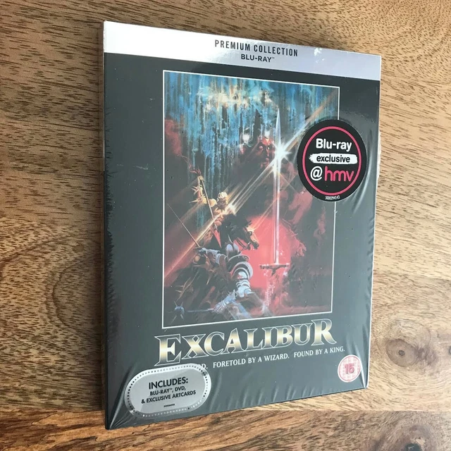 EXCALIBUR PREMIUM COLLECTION Blu-ray + DVD HMV Exclusive Postcards John ...