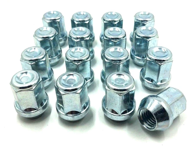 16 X ALLOY WHEEL NUTS FOR MG MGF MGZR M12 x 1.5 19MM LUGS BOLTS STUDS ...