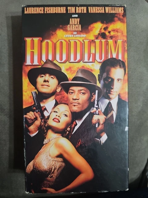 HOODLUM (VHS, 1998, Widescreen) Laurence Fishburne Tim Roth Vanessa ...