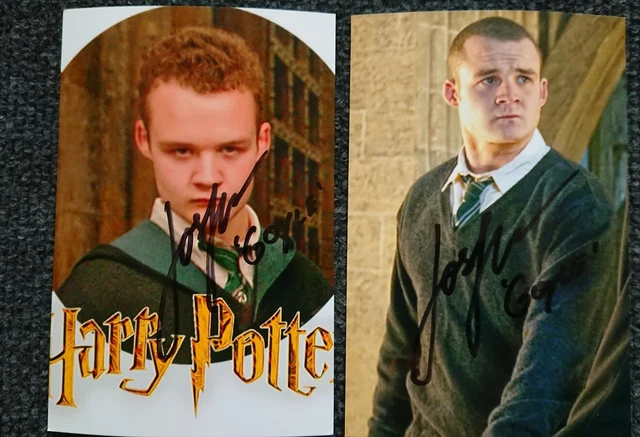 2X JOSH HERDMAN original signiert # Harry Potter # Goyle # MMA EUR 6,10 ...