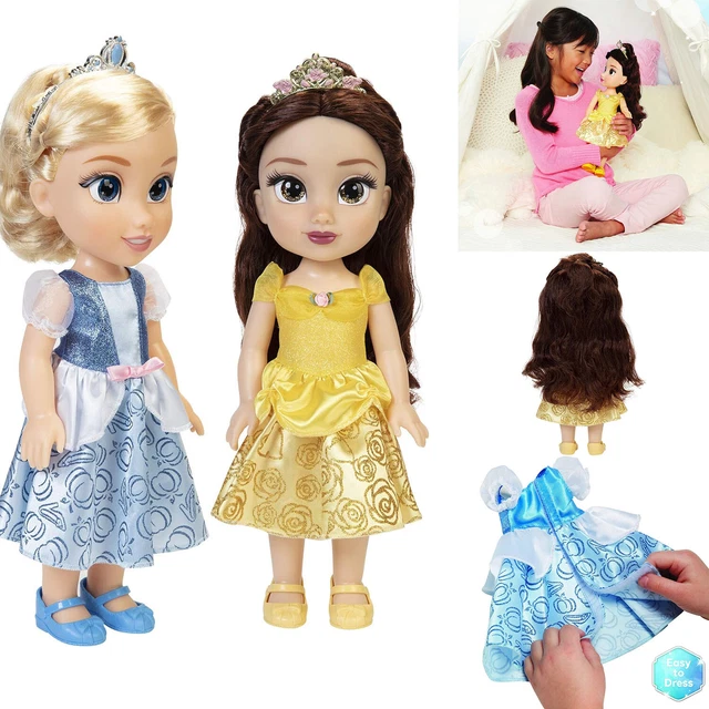 Disney Princess Doll 14” 35cm Tall Doll Royal Reflection Eyes Removable