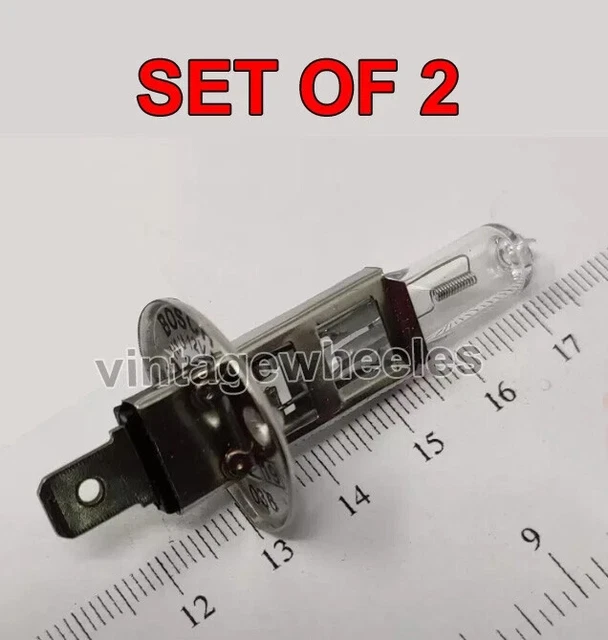 BOSCH H1 F002H50036 Halogen Bulb 12V 80W 2 Units Universal Fit $54.35 ...
