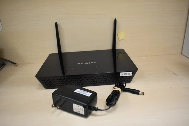NETGEAR AC1200 SMART Wifi Router Model R6220 w/Wall Adapter and ...