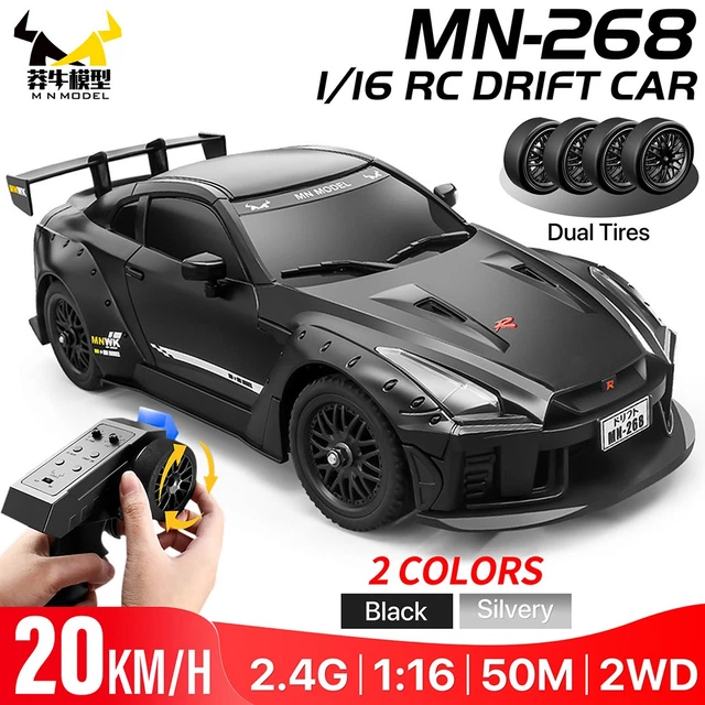 MN MODEL 2.4GHZ 1/16 MN268 RC Drift Car 20KM/H Rear-wheel Drive with ...