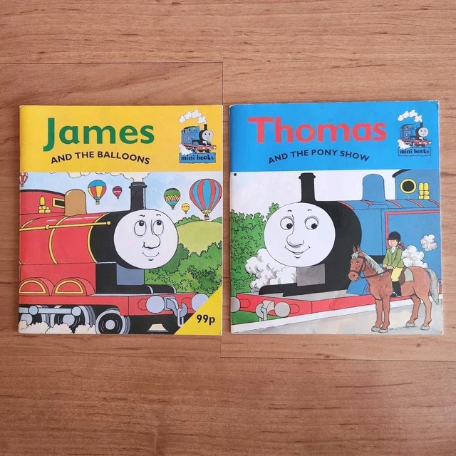 THOMAS THE TANK ENGINE Mini Books ~ James & The Balloons, Thomas & The ...