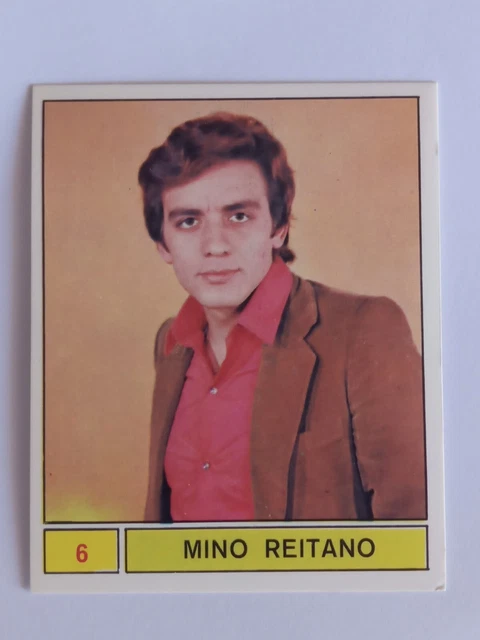 ***FIGURINA CANTANTI PANINI 1969*** Mino Reitano N. 6 - Nuova Da ...