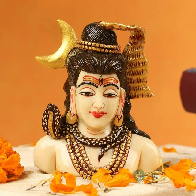 RESIN HINDU GOD Lord Hanuman Head Idol Statue Figurine Showpiece 4 ... RESIN HINDU GOD Lord Hanuman Head Idol Statue Figurine Showpiece 4 ...