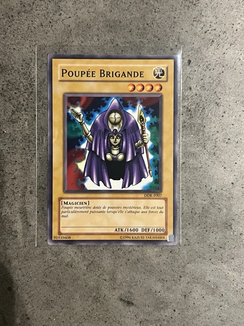 CARTE CARD YU-GI-OH Konami 1996 Edition Poupée Brigand DDK-F007 Tres Bon État Fr EUR 1,90 ...