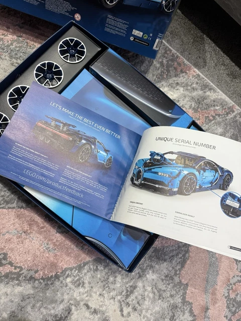 LEGO TECHNIC 42083 Bugatti Chiron Building Set 3599 Pieces *DAMAGED BOX ...