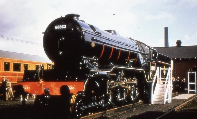 35MM RAILWAY SLIDE: COLOUR-RAIL: BRE 242: CLASS V2: 60862 £2.00 ...