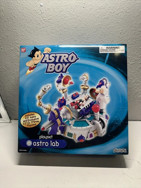 ASTRO BOY LAB Bandai Cartoon Network Toy Vintage NIB Collector Ban Dai ...