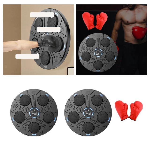 MUSIC BOXING MACHINE Wall Target Punching Pad Rhythm Wall Target Mode ...