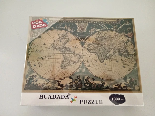 HUADADA 1000 PCS jigsaw puzzle - Map Of Ancient World £6.50 - PicClick UK