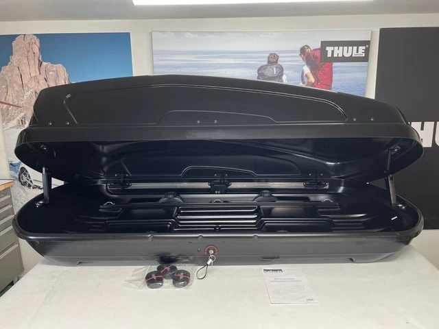 HALFORDS ADVANCED 470L Black Gloss Roof Box (Made By Thule) £219.99 ...