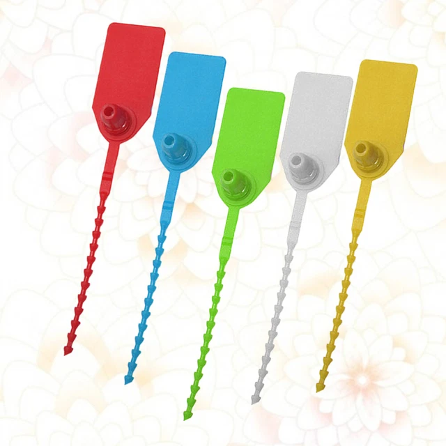 50 PCS FIRE Extinguisher Tamper Tags Sign Board Loop Cable Fasten £10.15 - PicClick UK