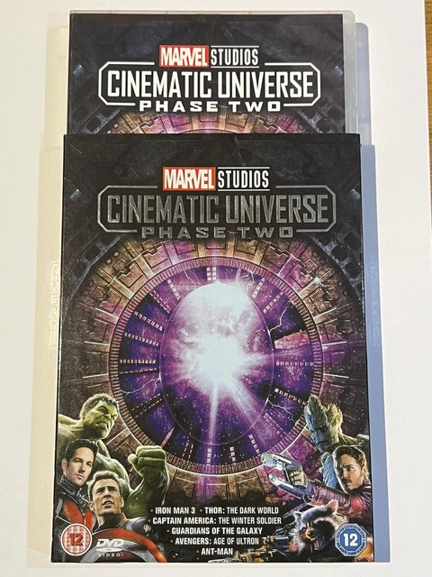 MARVEL STUDIOS CINEMATIC Universe Phase Dvd Boxset Bundle 6 Films Iron ...