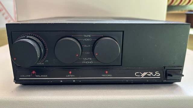 VINTAGE MISSION CYRUS One Integrated Amplifier £125.52 - PicClick UK