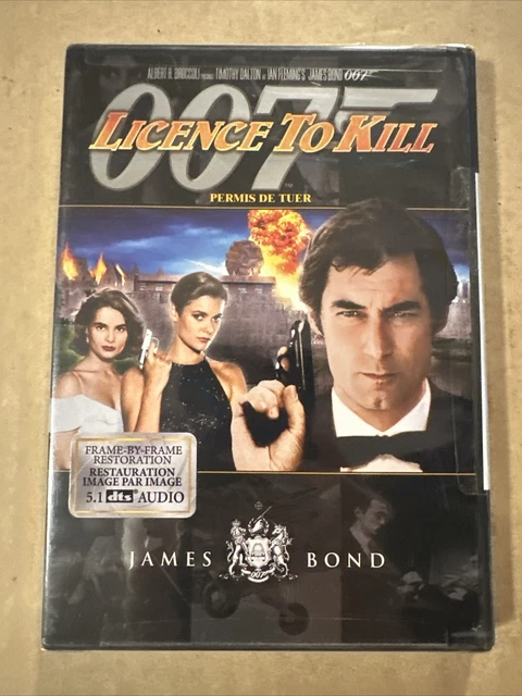 JAMES BOND 007 Licence to Kill (DVD, 2007) New Sealed Timothy Dalton ...
