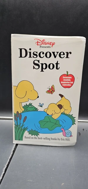 DISCOVER SPOT - VHS Disney Educational Preschool Eric Hill White ...
