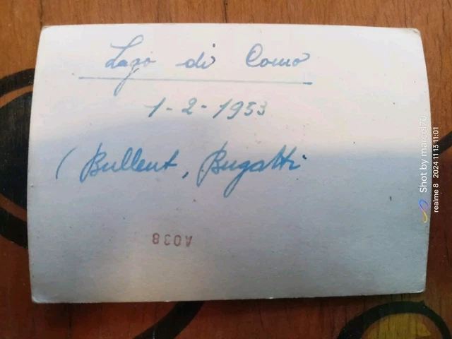 BÜLENT AZIZ ESEL e Ottavio Bugatti SPAL FERRARA SERIE A CAMPIONATO 1953 ...