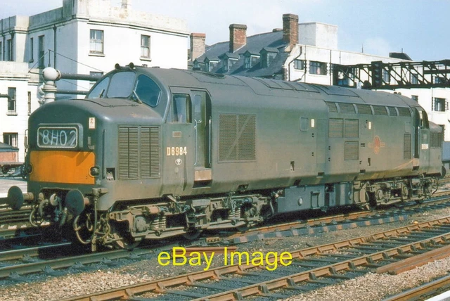 PHOTO RAILWAY 6X4 Class 37 D6984 Light Engine at Cardiff c1968 £2.00 ...
