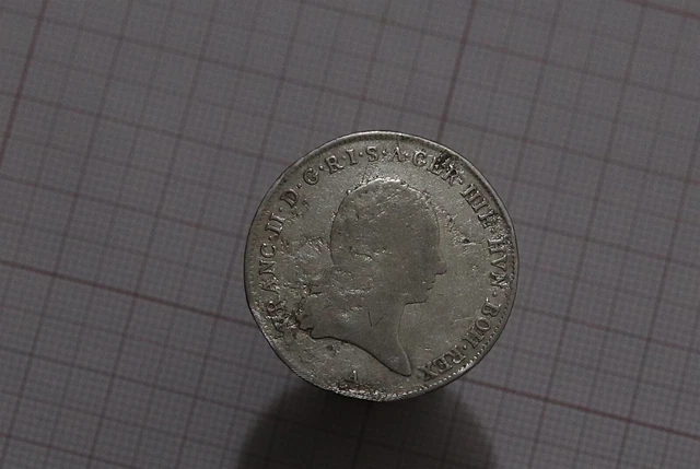 🧭 🇦🇹 ÖSTERREICH Niederlande 1/4 Kronenthaler 1794 A Silber B77 #Z6051 ...