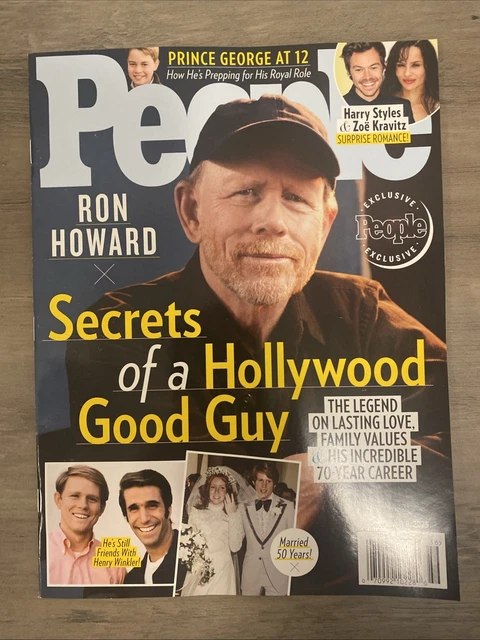 PEOPLE MAGAZINE SEPTEMBER 8 2025 Ron Howard Harry Styles Zoe Kravitz ...