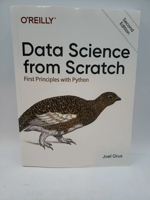 DATA SCIENCE FROM Scratch: First Principles with Python paperback Used ...