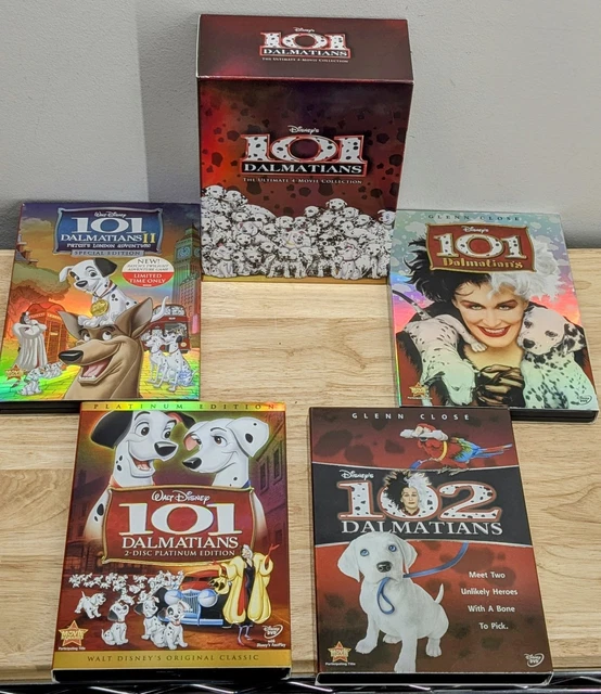 DISNEY'S 101 DALMATIONS "The Ultimate 4 Movie Collection" DVD Set (Mint ...