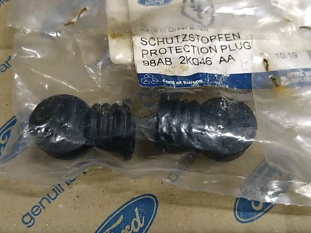 GENUINE FORD PUMA MK1 Fiesta MK4 Focus 1/2/3 Front Caliper Dust Plugs ...