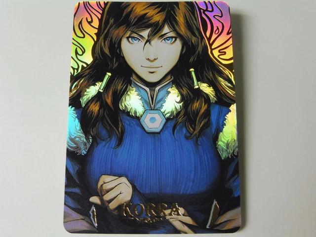 KORRA ANIME ACG girl flash card bright EUR 3,99 - PicClick FR