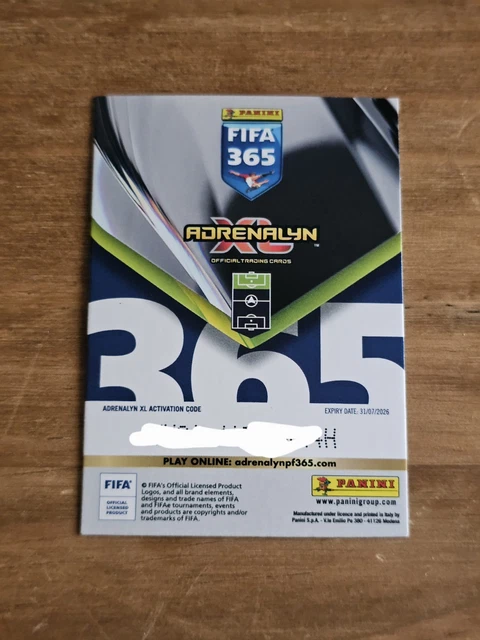 PANINI FIFA 365 Adrenalyn XL 2026 Fans Favourite Erling Haaland Blue ...