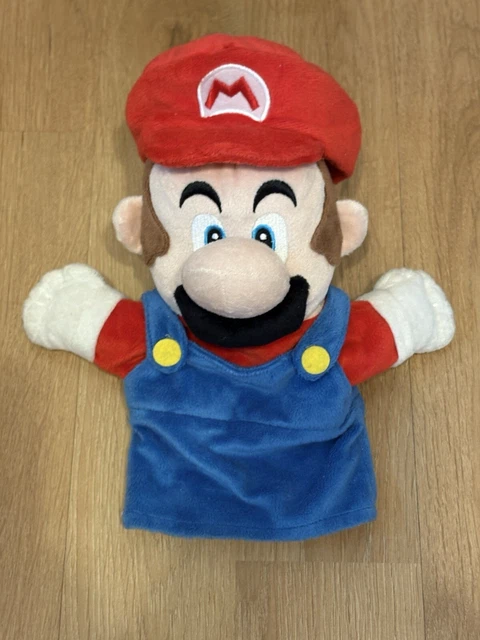 SUPER MARIO BROS Mario Rare Plush Hand Puppet Nintendo £25.00 - PicClick UK