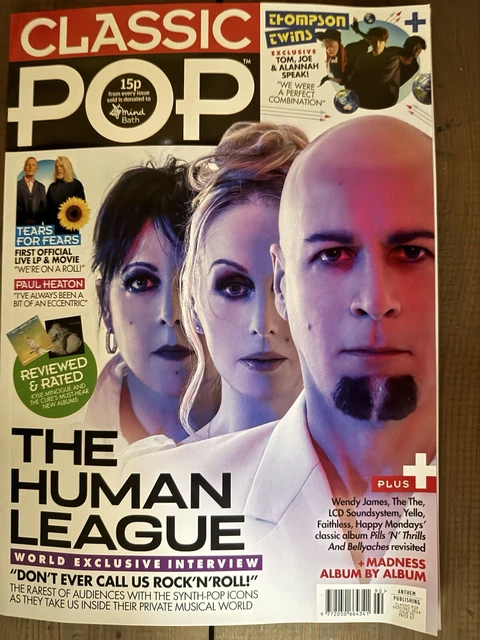CLASSIC POP MAGAZINE Nov/Dec 2024 The Human League interview + Tears ...