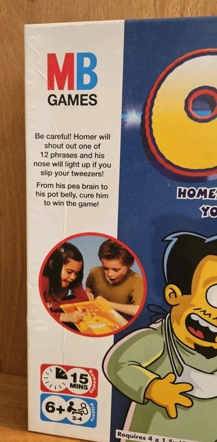 OPERATION: THE SIMPSONS Edition, MB Games/Hasbro (2005) - Complete Set ...