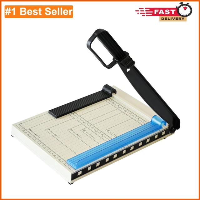 GUILLOTINE PAPER CUTTER 12 "A4 Precision Guillotine Cutter with Safety ...
