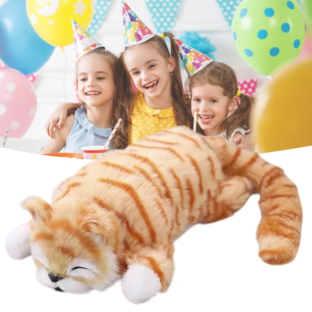 SIMULATION STUFFED CAT Cute Plush Animal Cat Dolls Toys decoration ...