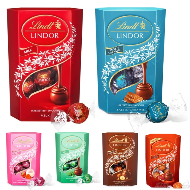 LINDT LINDOR CHOCOLATE Truffles - Various Flavours - 200g - Fast & Free ...