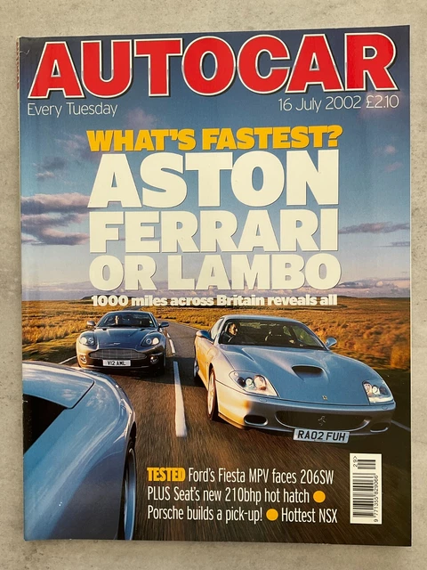 AUTOCAR MAGAZINE - 16 July 2002 - Elise, 320td, Leon Cupra, NSX, 9-3 ...