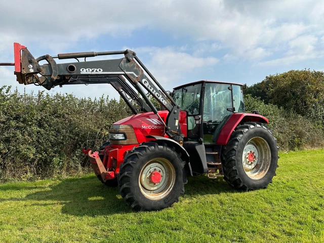 2005 MCCORMICK MC135 POWER6 4WD TRACTOR WITH QUICKE Q970 LOADER £14,950 ...