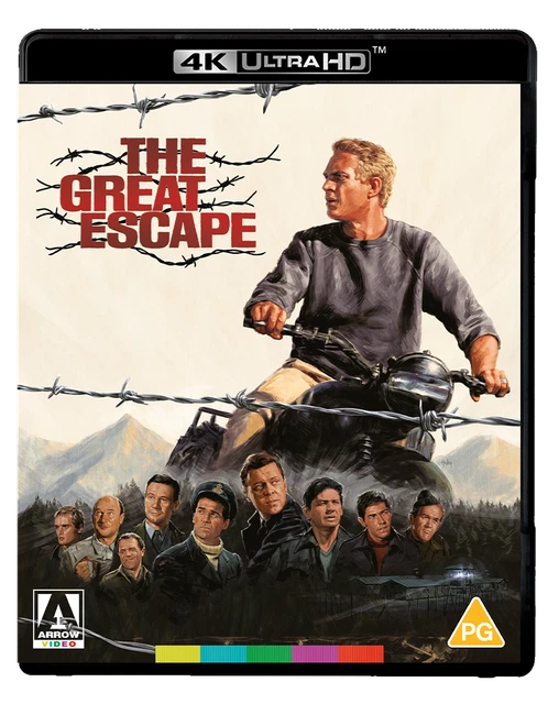 THE GREAT ESCAPE 4K UHD (4K UHD Blu-ray) Charles Bronson James Donald ...
