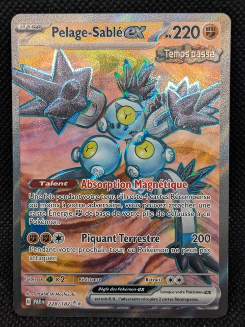 CARTE POKEMON PELAGE SABLE EX Français - FA EV4 PAR FR - 228/182 - Neuf ...