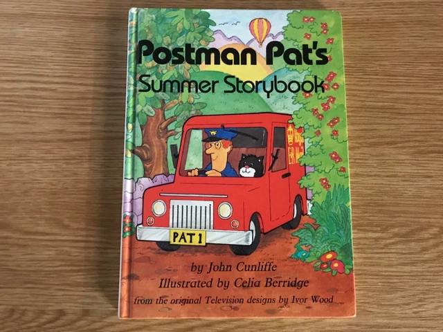 JOHN CUNLIFFE - Postman Pat’s Summer Storybook - Rare 1987 Hb £5.45 ...