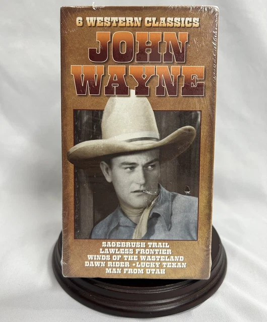 VINTAGE VHS JOHN Wayne 6 Western Classics NEW Sealed $6.90 - PicClick AU