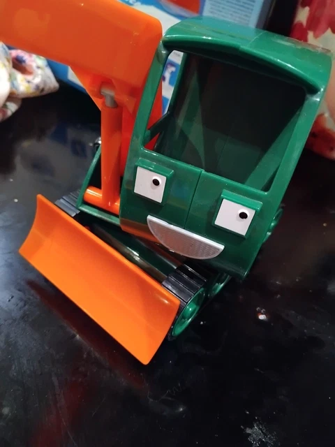 RARE BOB THE Builder GRABBER Friction Construction Vehicle Toy-retired ...