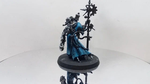 WARHAMMER 40K ADEPTUS MECHANICUS TECH-PRIEST DOMINUS model built ...