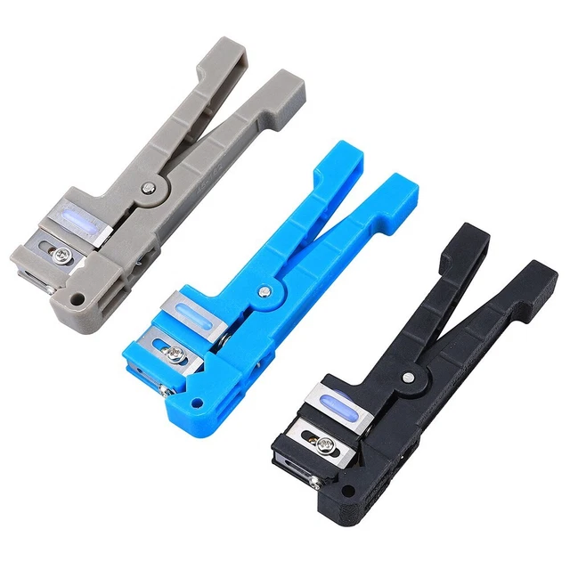 LIGHTWEIGHT TRANSVERSE TUBE Stripper for Fiber Optic Cable Sheath ...