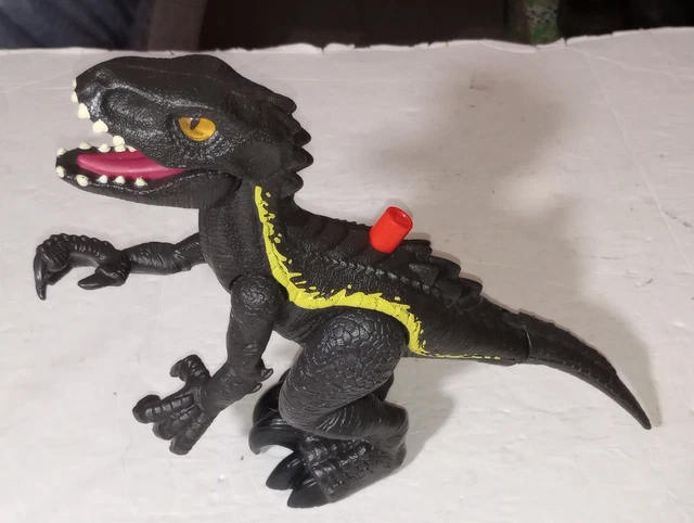 FISHER PRICE IMAGINEXT Jurassic World dinosauro Indoraptor Raptor EUR ...